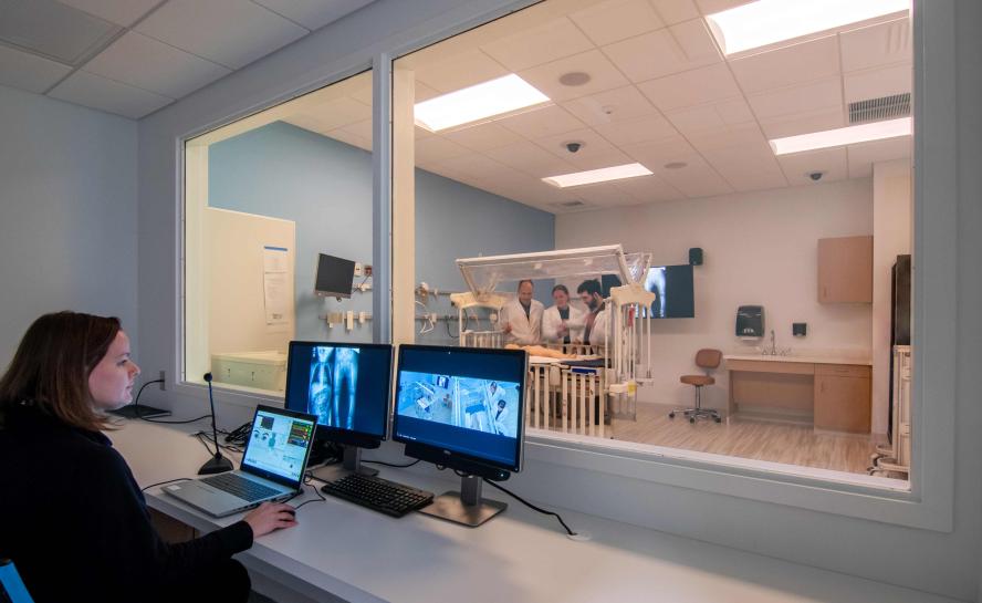 Thompson Sim Center Spaces | School of Medicine